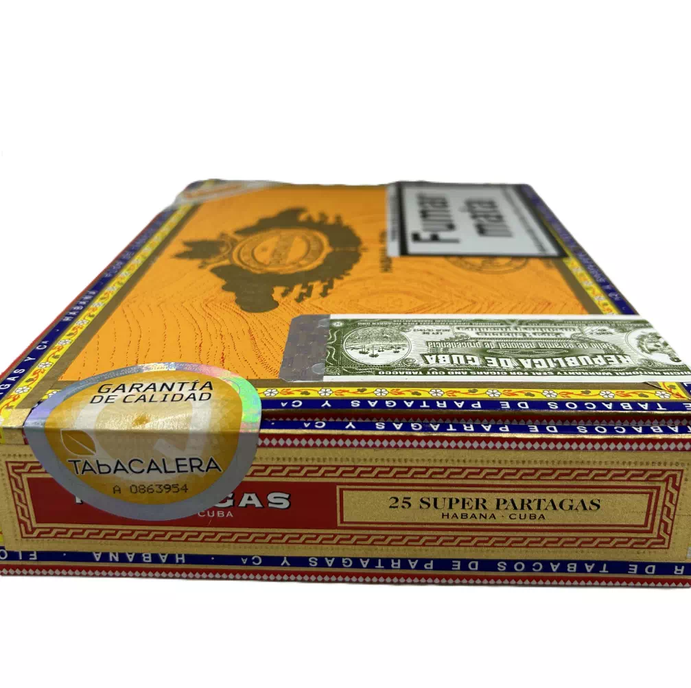 Partagás Super Partagas 超级帕特加斯 [25支；长度：140mm；环径40] - USD $379 ...